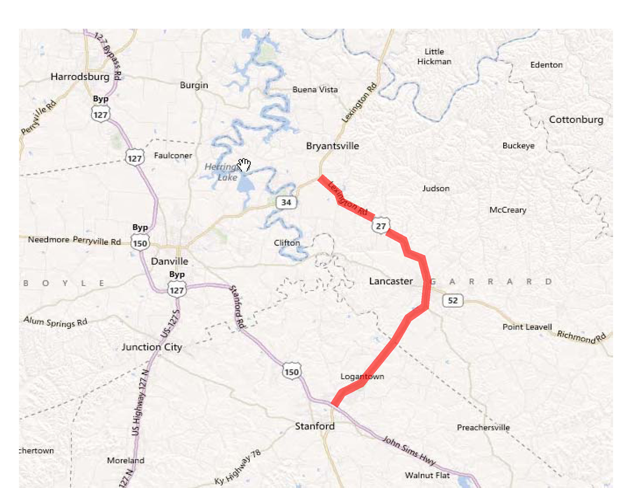 US 27 From KY 34 To US 150 KYTC